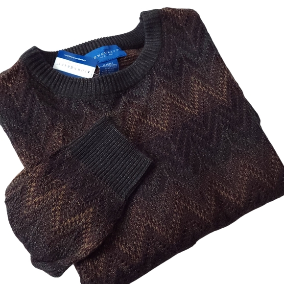 Towncraft | Sweaters | New Y2k Towncraft Knit Grandpa Sweater Mens Xl ...